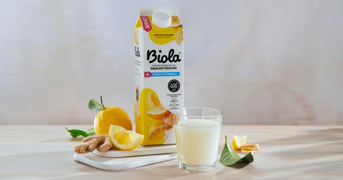 Biola® Sitron & Ingefær